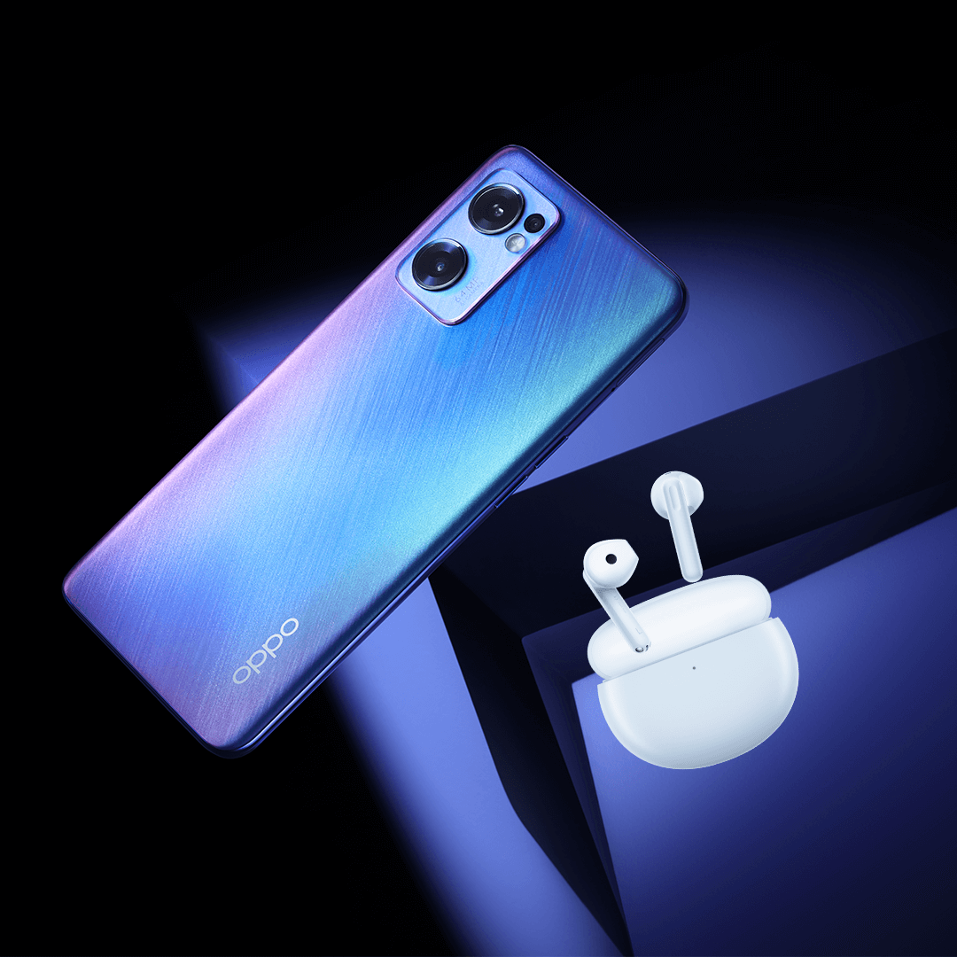 2.000 dólares OPPO Reno7 5G +Enco Air2 Juguete OPPO Ollie